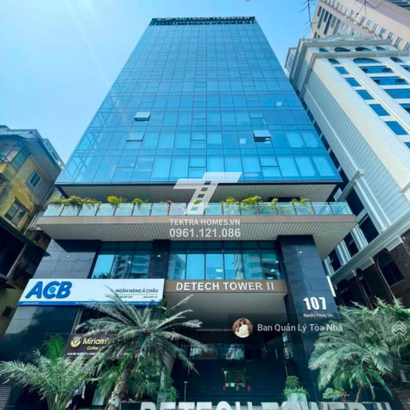 Cho thuê văn phòng tòa Detech Tower 2 Nguyễn Phong Sắc